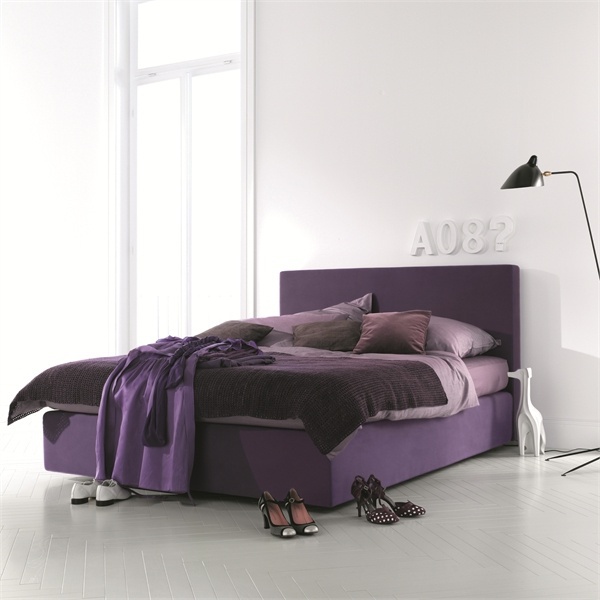 Double bed with high headboard Faenum, Interluebke - Luxury furniture MR