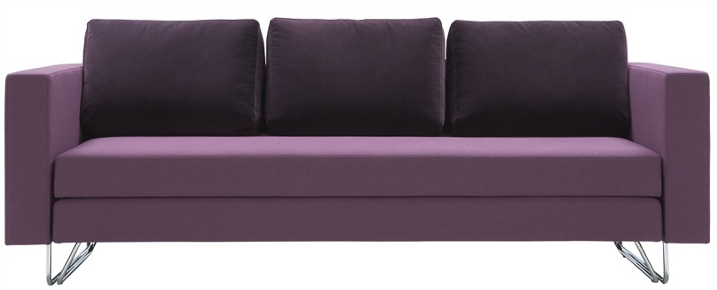 Sofa frame made of plywood upholstered in fabric Dito, Ligne Roset ...