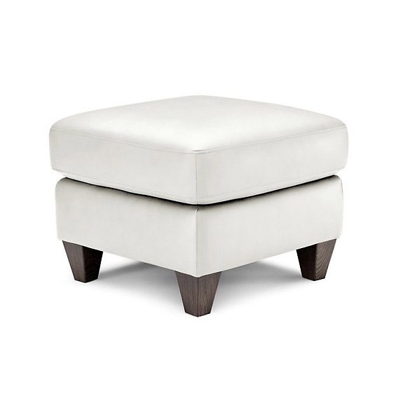 Pouf upholstered in leather or fabric Esther, Natuzzi - Luxury furniture MR