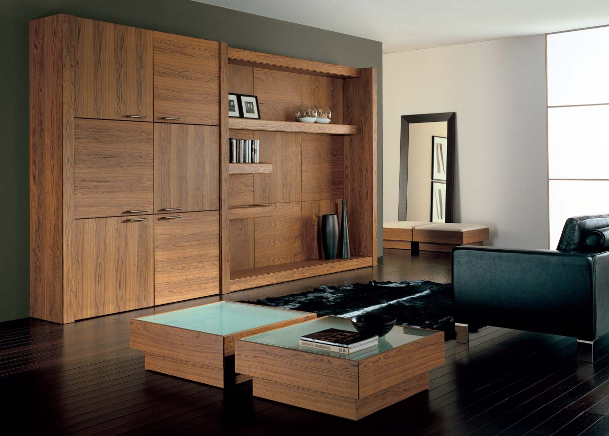 Modular storage system made of solid wood for books, GC Colombo ...