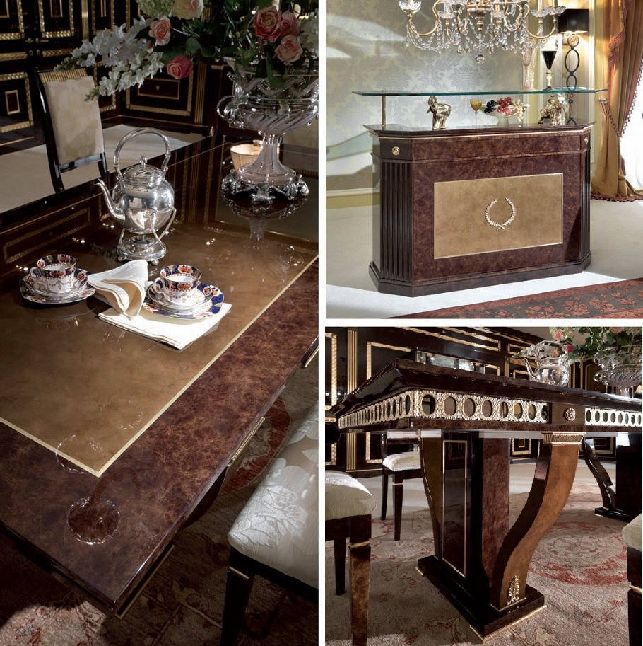 Dining room (dining set) made of solid wood Arcade Plus Turri - Luxury ...
