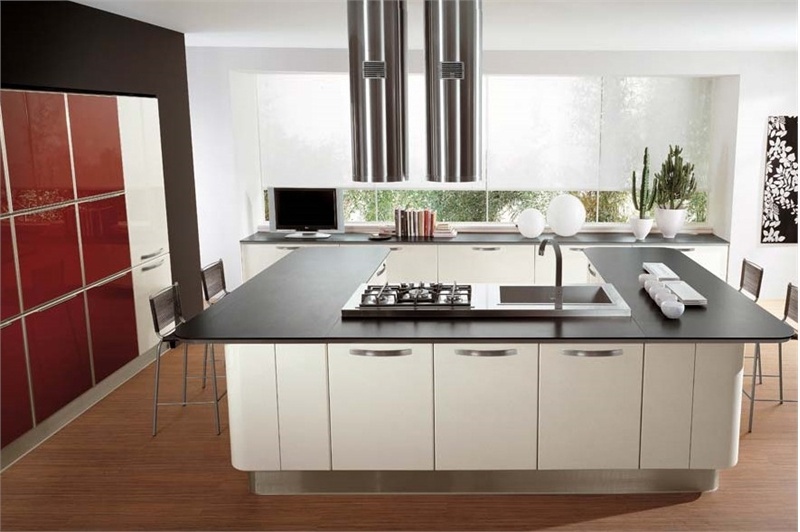 Kitchen (Suite kitchen), Katia - Cucine LUBE - Luxury furniture MR