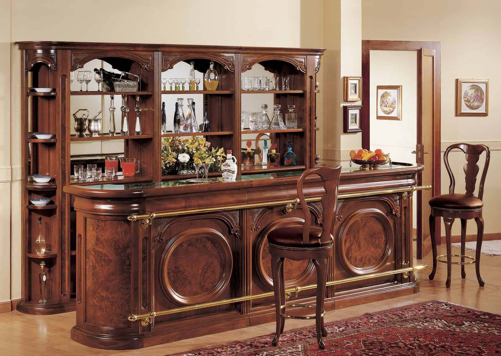 Wooden Bar Counter Design