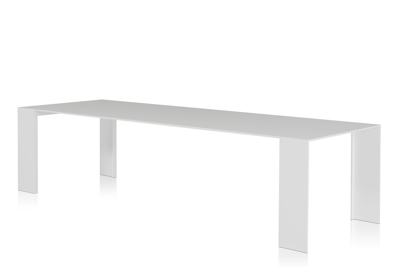 Dining table Metallico metal, Porro - Luxury furniture MR