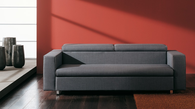 Sofa upholstered in leather or fabric Gerry, Bodema - Luxury furniture MR