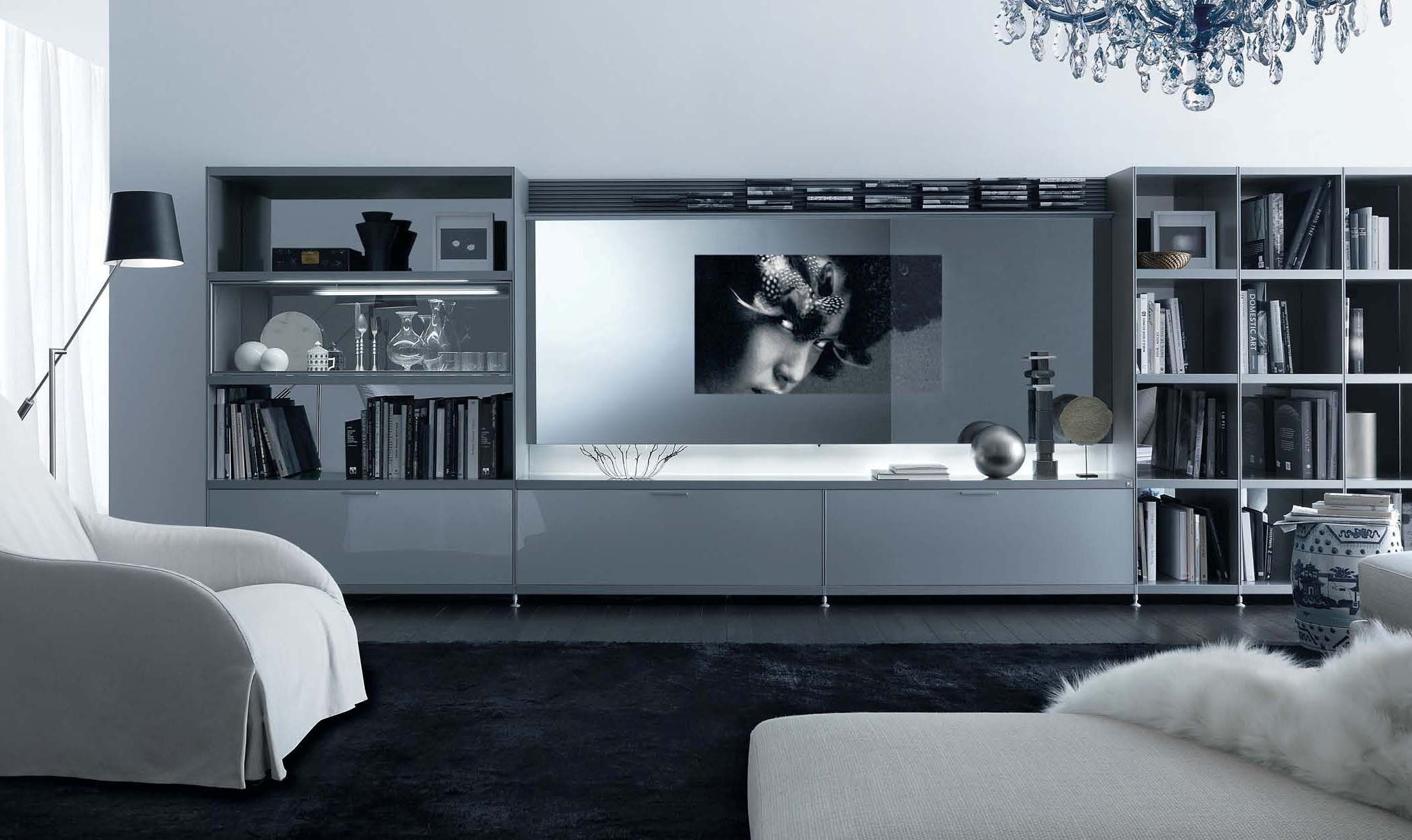 Modular system made of solid wood Rimadesio - Luxury furniture MR