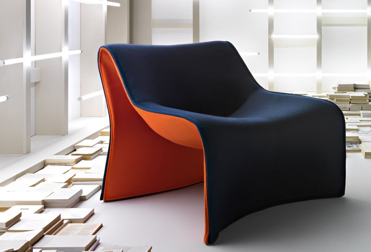 181 CLOTH chair with upholstery, Cassina - Luxury furniture MR