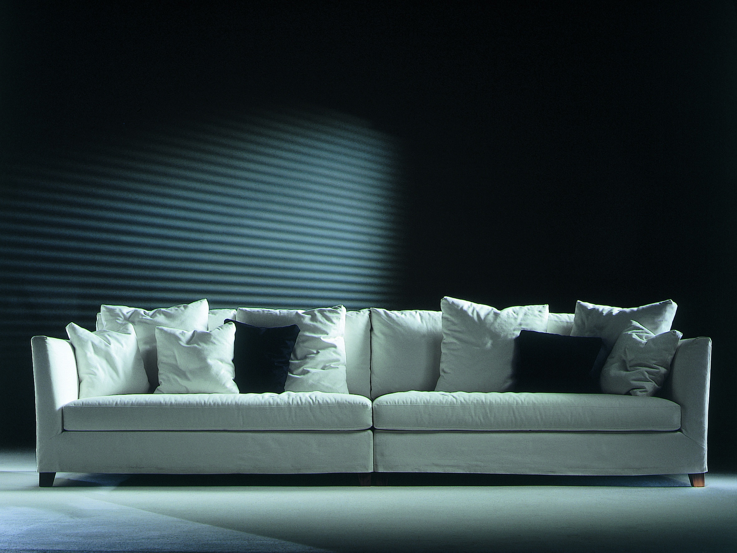 The corner modular sofa Victor Large, Flexform - Luxury furniture MR