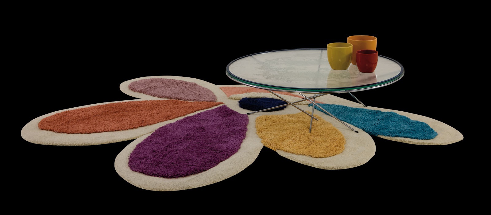 Coffee table/coffee Hop with frame of steel, Il Loft - Luxury furniture MR