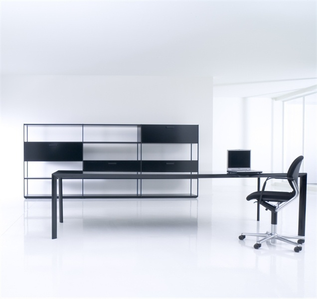 Storage system for office, Work HT – Porro - Luxury furniture MR