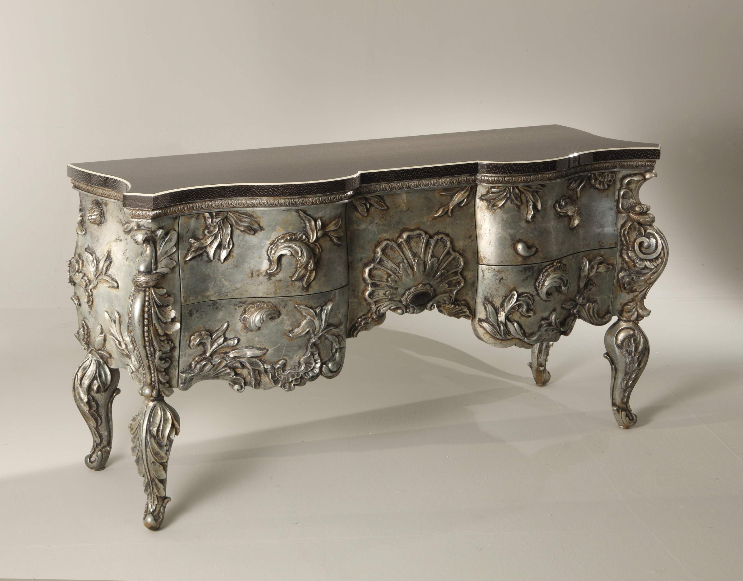 Desk natural wood Pompadour, Colombo Stile - Luxury furniture MR