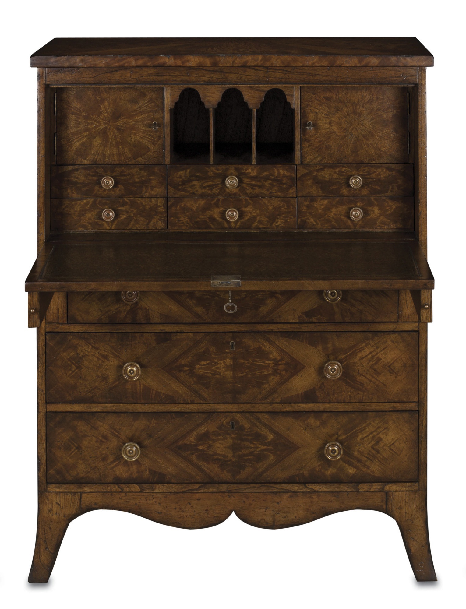 Secretaire Ravenscroft with a frame made of wood, Currey & Company ...