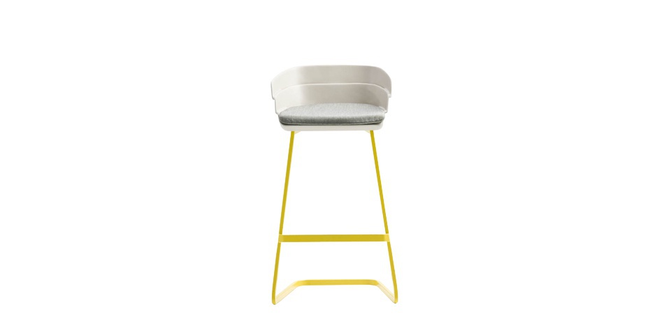 Bar stool made of metal and polypropylene Rift, Moroso - Luxury ...
