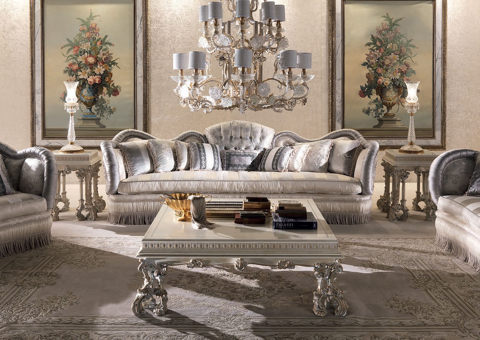 Three seater sofa in fabric, Jumbo Collection - Luxury furniture MR