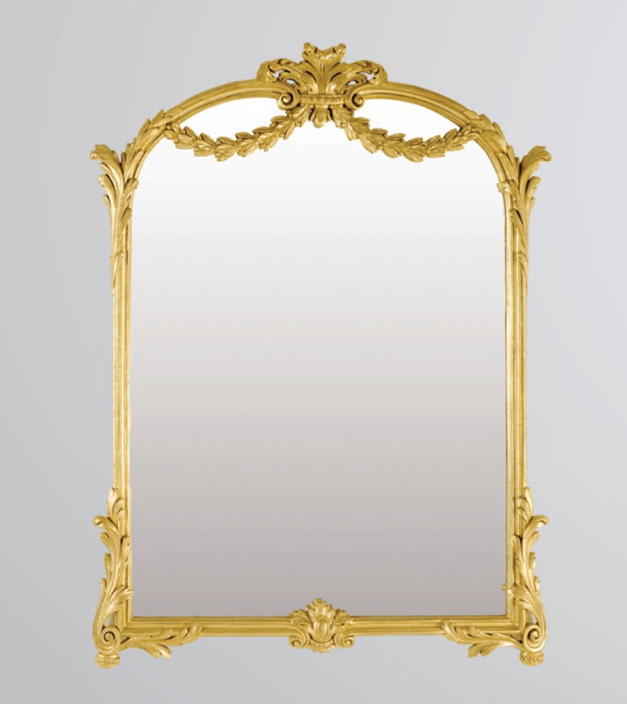 Wall mirror with carved gilt frame, Chelini - Luxury furniture MR
