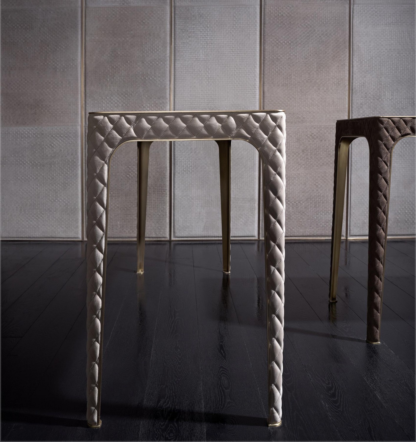 Console with marble top or glass Lauren, Rugiano - Luxury furniture MR