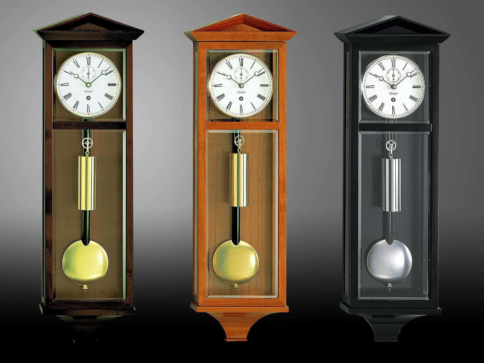 Wall clock with wooden case, Kieninger - Luxury furniture MR