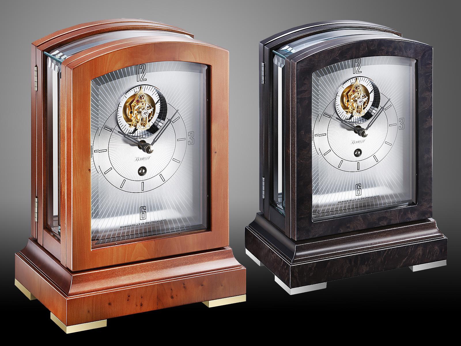 Table clock with wooden frame, Kieninger - Luxury furniture MR