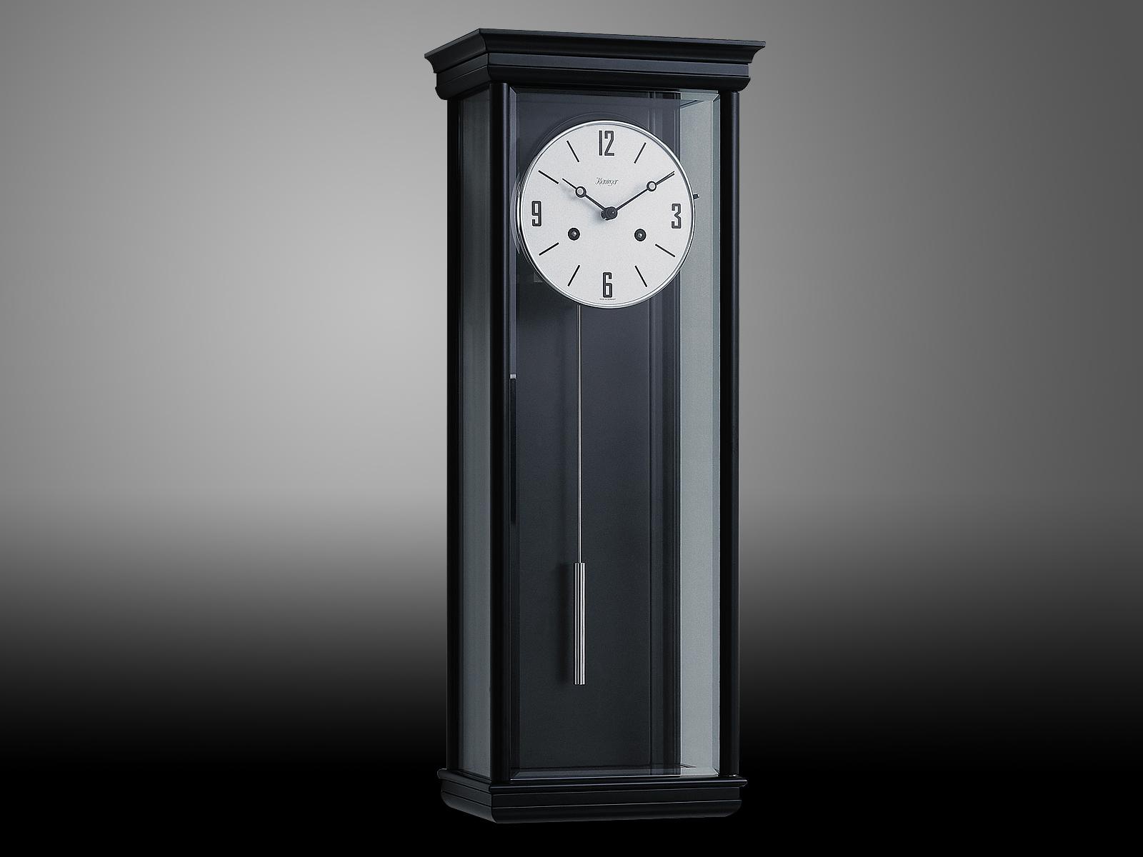 Wall clock with wooden case, Kieninger - Luxury furniture MR