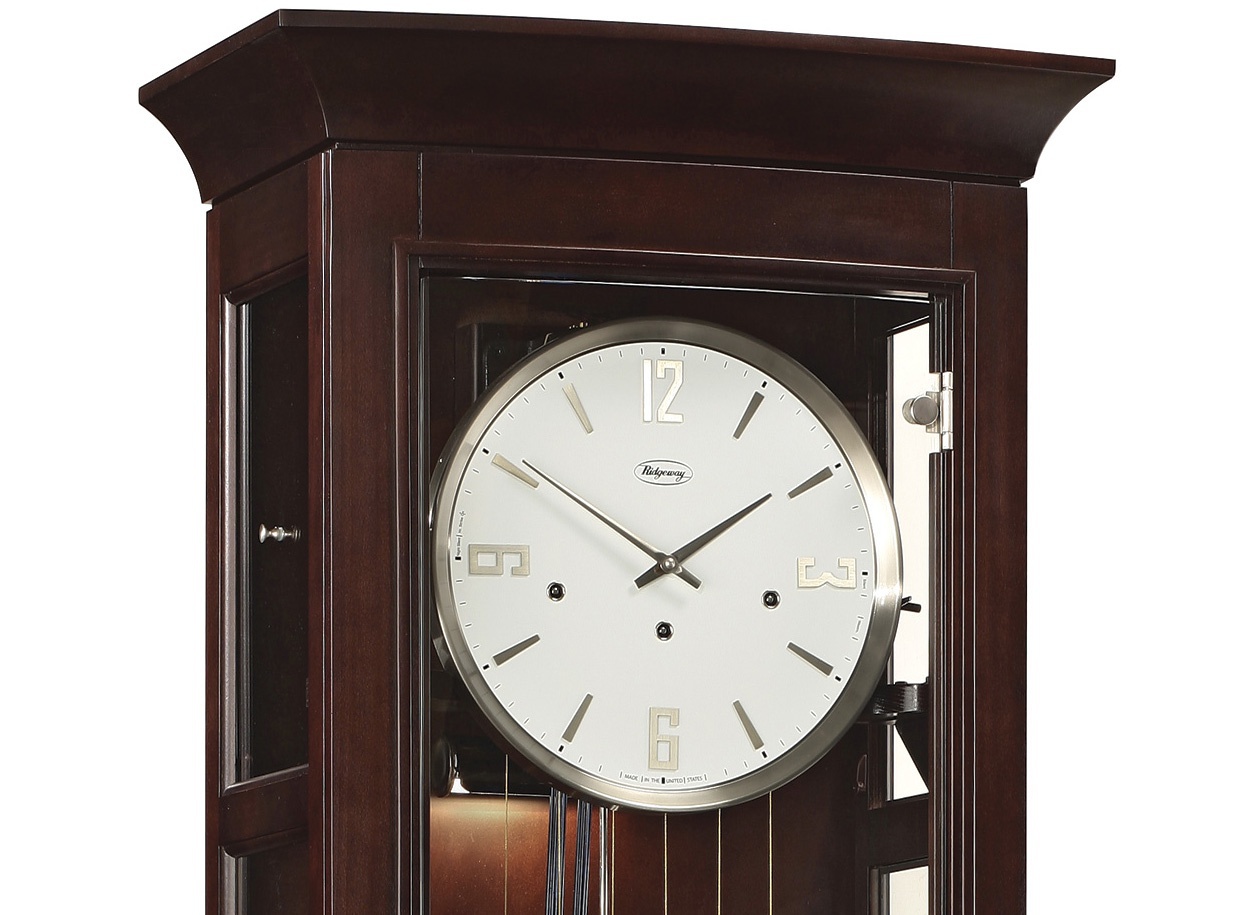 Chapman floor clock with a frame made of wood, Ridgeway - Luxury ...