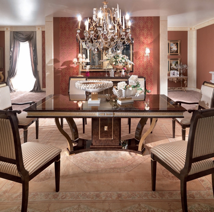 Dining room (dining set) made of solid wood Arcade Royale, Turri ...