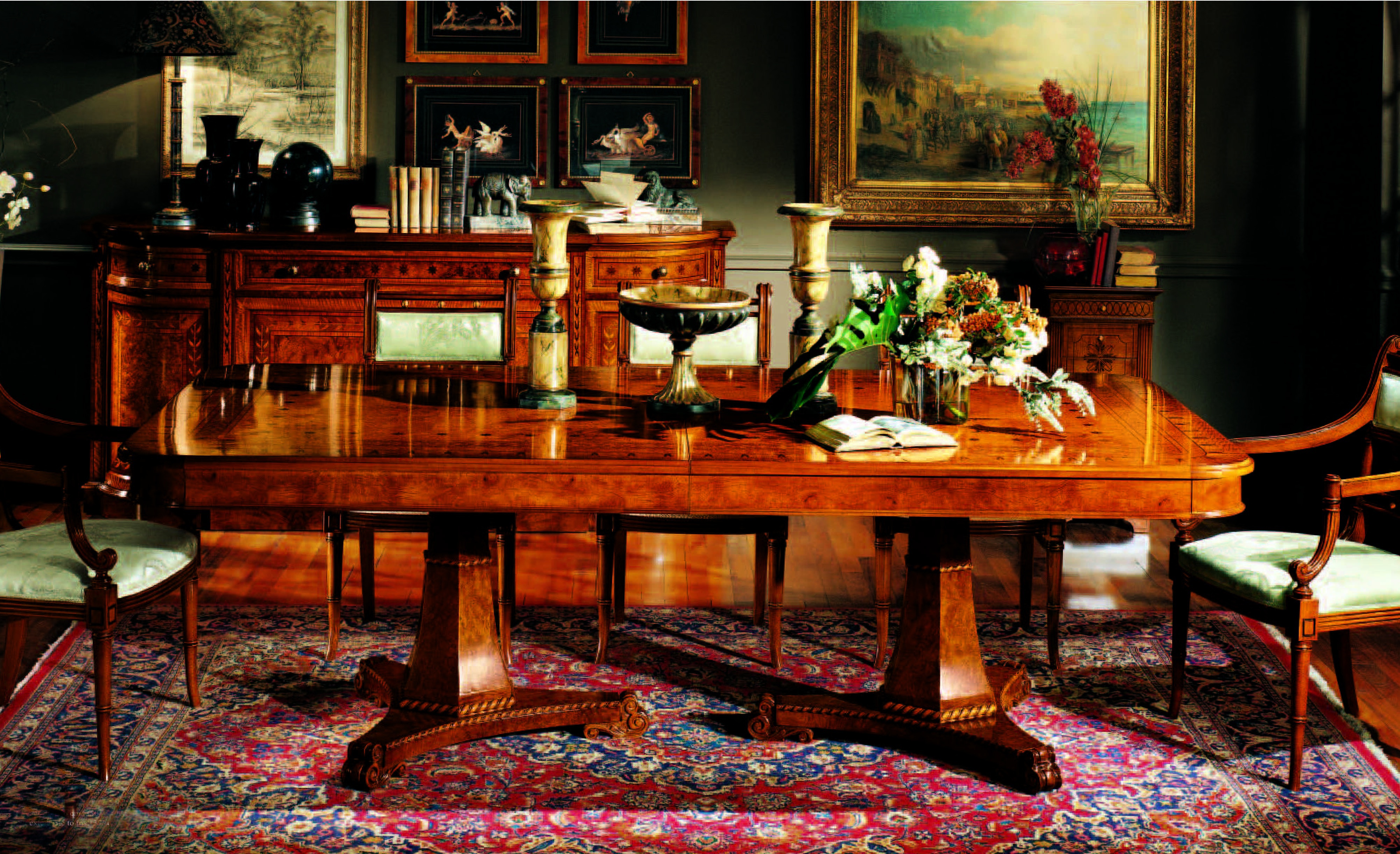 Dining folding table wood, Armando Rho - Luxury furniture MR