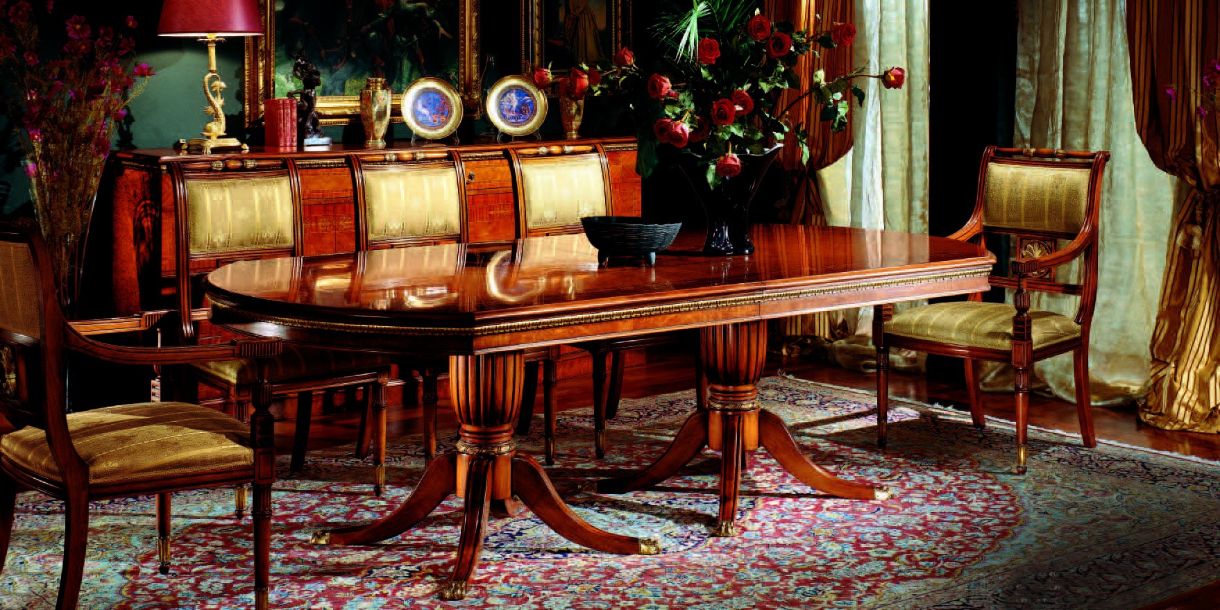 Dining folding table wood, Armando Rho - Luxury furniture MR