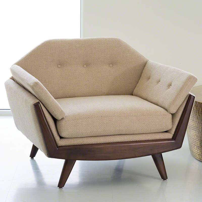 The Greta chair with mahogany frame, Studio A - Luxury furniture MR