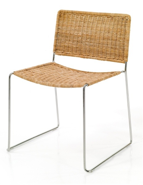 Stackable chair with legs-runners, Spindle - Porro - Luxury furniture MR