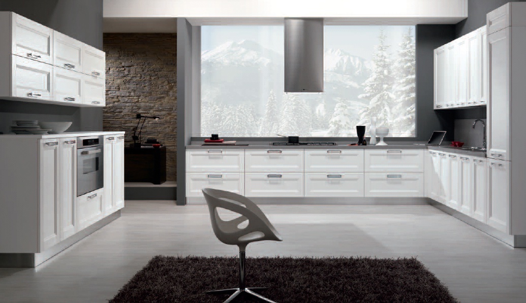 Kitchen (kitchen set) Merano from the Italian manufacturer-Spar ...