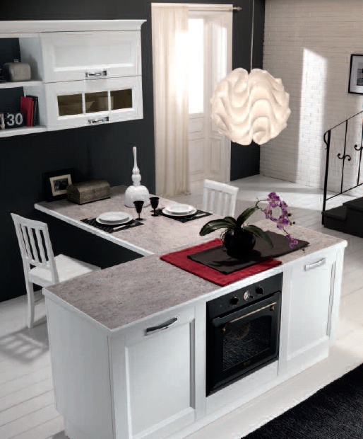 Kitchen (kitchen) from MDF with furniture filling cabinets Merano, Spar ...