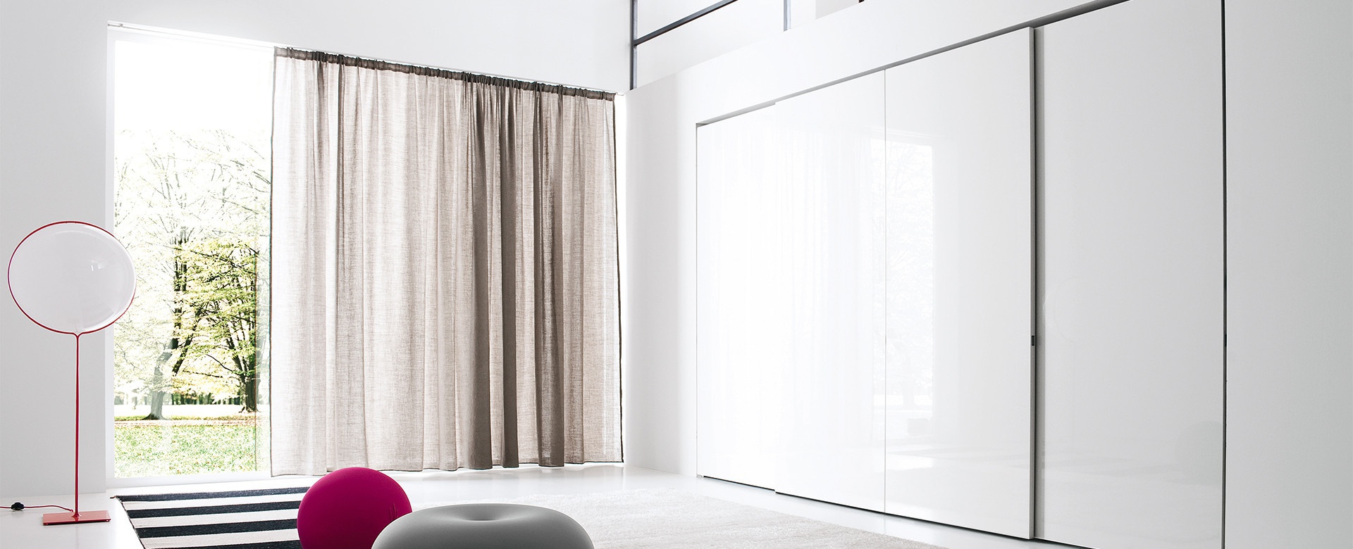 Walk-in closet system with wooden case MDF Plane, Novamobili - Luxury ...