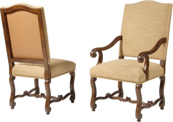 Chair with carved legs and armrests Delores, Pearson - Luxury furniture MR