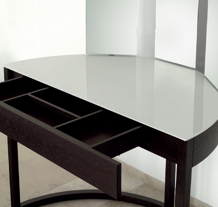 Megashoin semi-circular dressing table with mirror-trellis Reflex ...