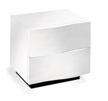 Bedside table with two drawers Onda, Reflex Angelo - Luxury furniture MR