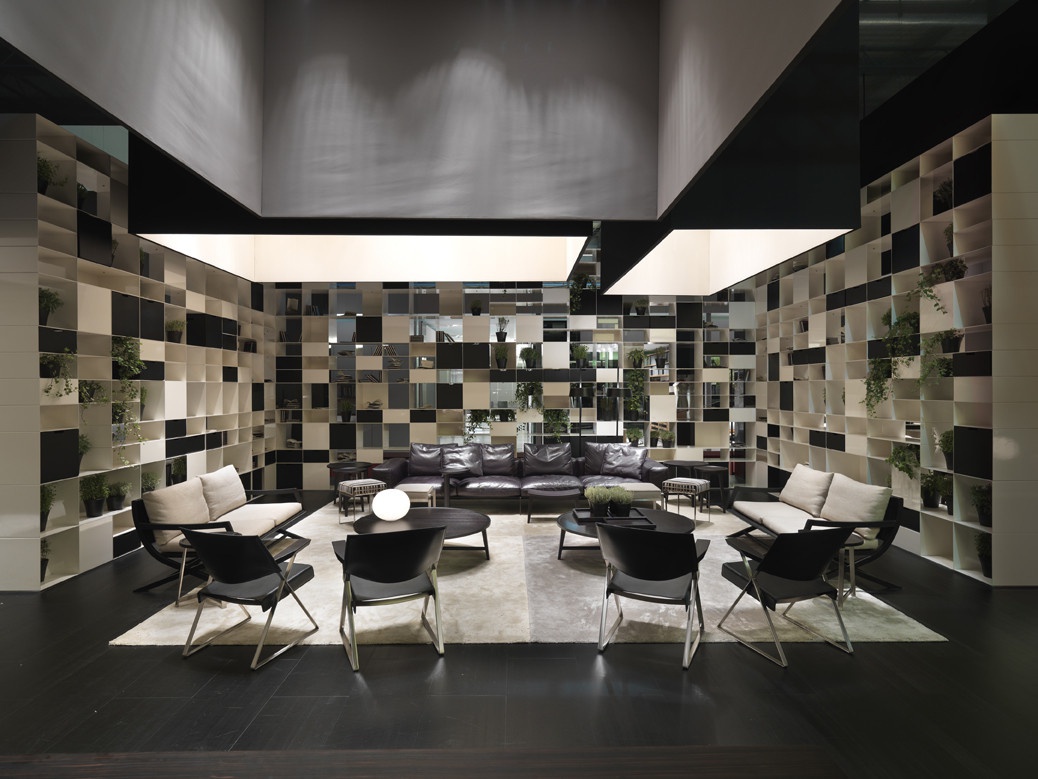 The rack on a metal frame Infinity Flexform - Luxury furniture MR