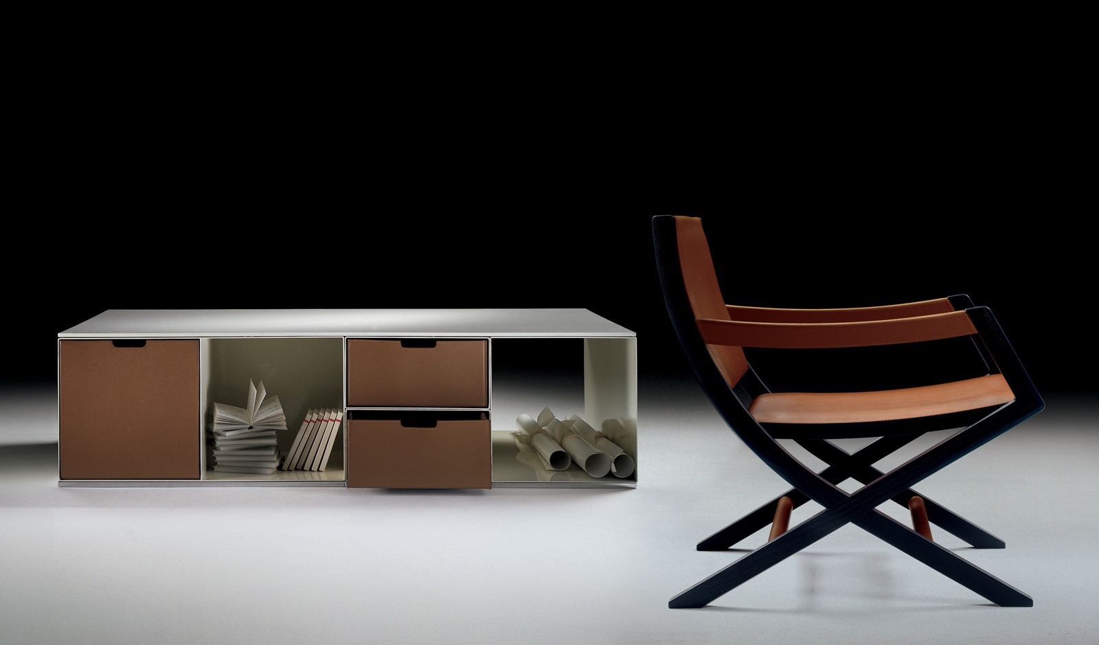 The rack on a metal frame Infinity Flexform - Luxury furniture MR